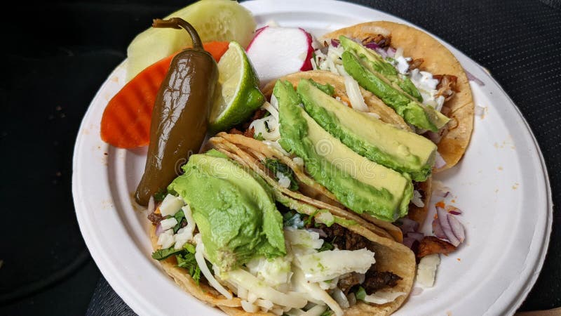 Taco Take Out Order stock photo. Image of beer, mexican - 254490690