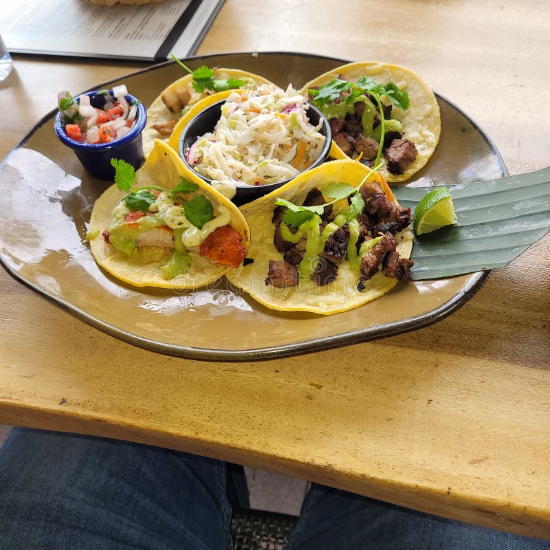 Taco , Taco Tuesdays, Mexican Food , Stock Image - Image of dessert ...