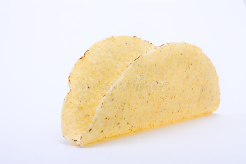 Taco vacío foto de archivo. Imagen de entero, aislado - 12208362