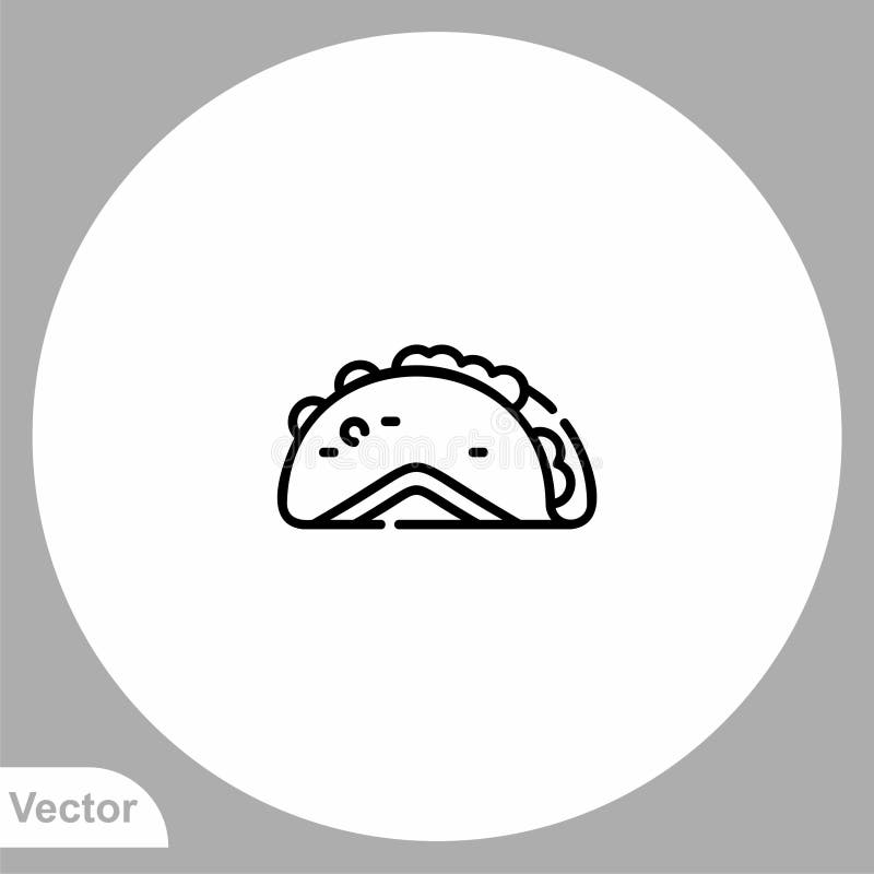Taco Symbol Stock Illustrations – 3,504 Taco Symbol Stock Illustrations ...