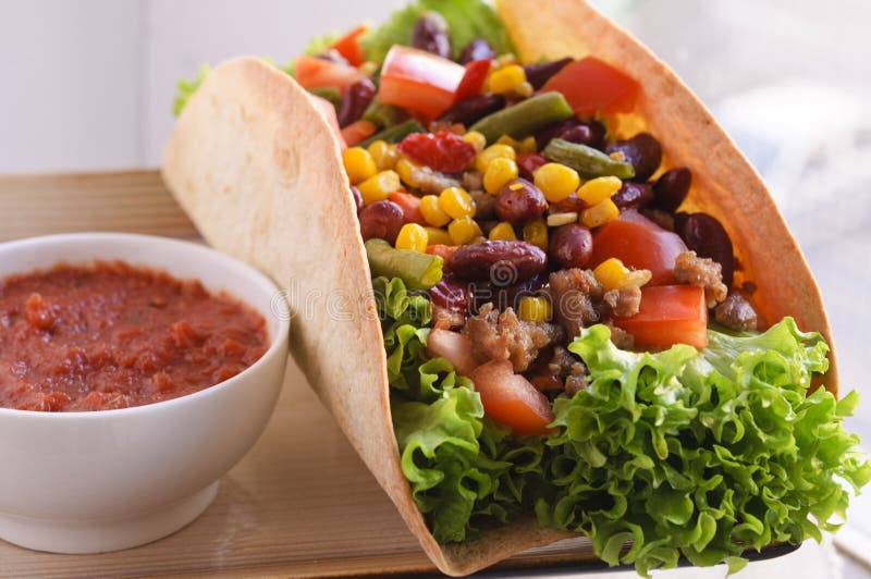 Tacos time stock image. Image of burritos, healthy, food - 29557467