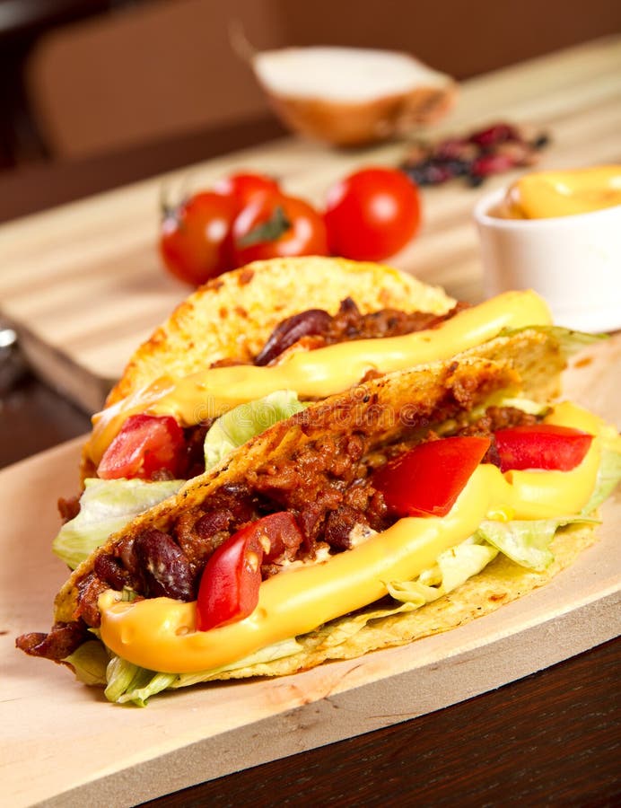 Tacos stock photo. Image of ground, platter, plate, hamburger - 37781604