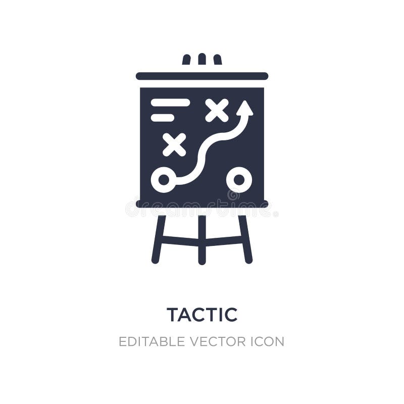 Tactical Icon on White Background. Simple Element Illustration from ...