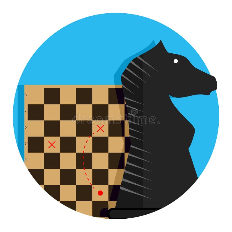 Tactic and strategy icon stock vector. Illustration of intelligence ...