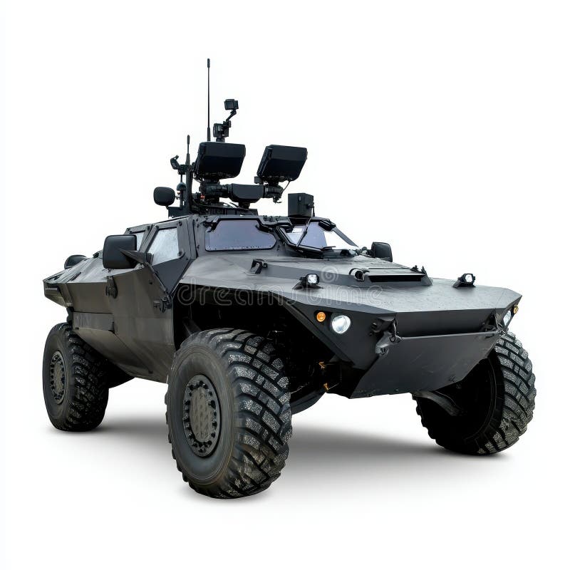 A Tactical Armored Vehicle Designed for Military or Security Operations ...