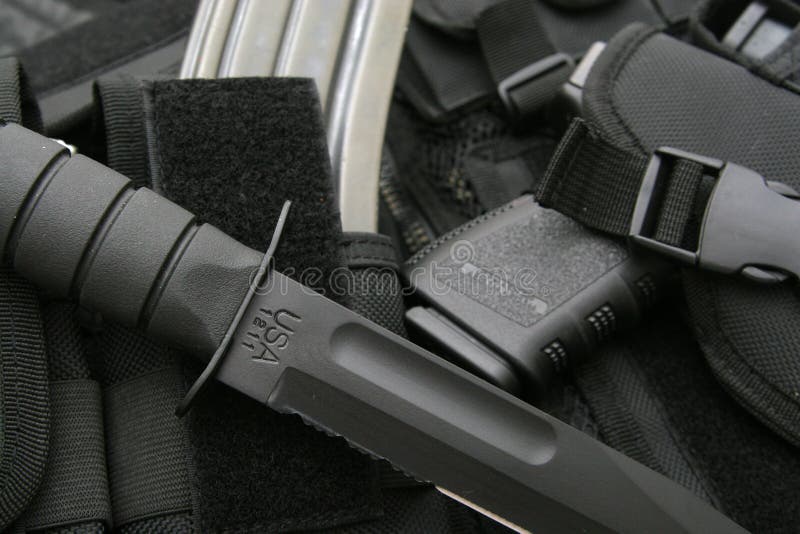 Tactical Gear stock image. Image of security, rifle, tactical - 23814399