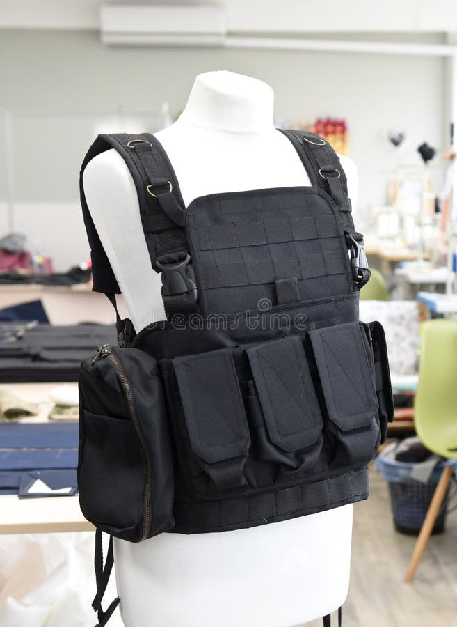Tactical Military Vests on Dummy. Editorial Photography - Image of army ...