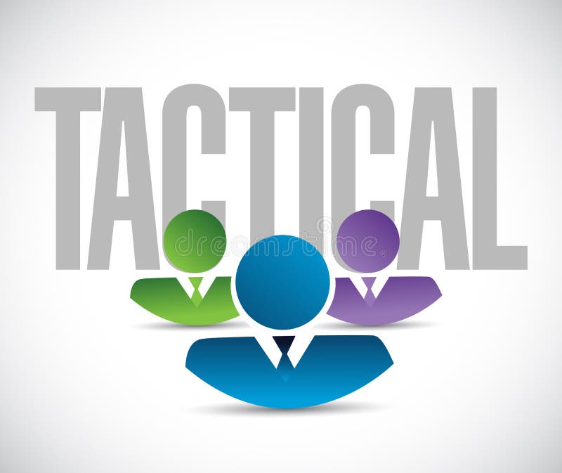 Tactical Team Sign Illustration Design Graphic Stock Illustration ...