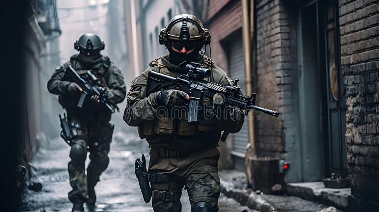 Tactical Urban Response Units: Armed Forces Deploy Specialized Teams ...