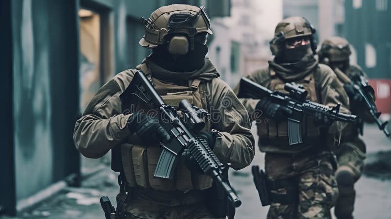 Tactical Urban Response Units: Armed Forces Deploy Specialized Teams ...