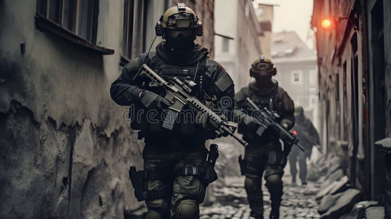 Tactical Urban Response Units: Armed Forces Deploy Specialized Teams ...