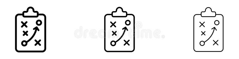 Tactics icon vector stock vector. Illustration of elements - 348391162