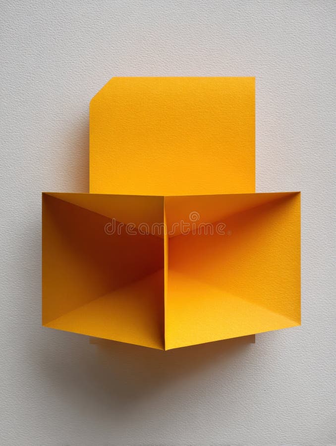 Tactile Paper Cut Style Bracket with Folded Paper Shadows Featuring ...