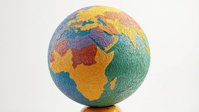 Tactile Learning Explore Geography with Textured and Colored Globes ...