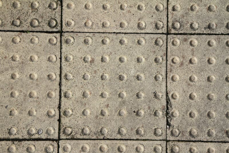 Tactile paving stock image. Image of close, footpath - 23096247