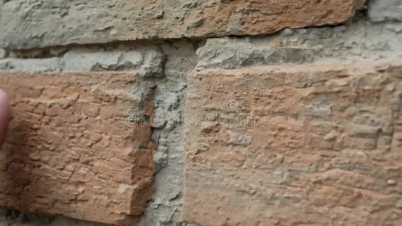 Tactile Surface Texture Exploration at Construction Site on Sunny ...