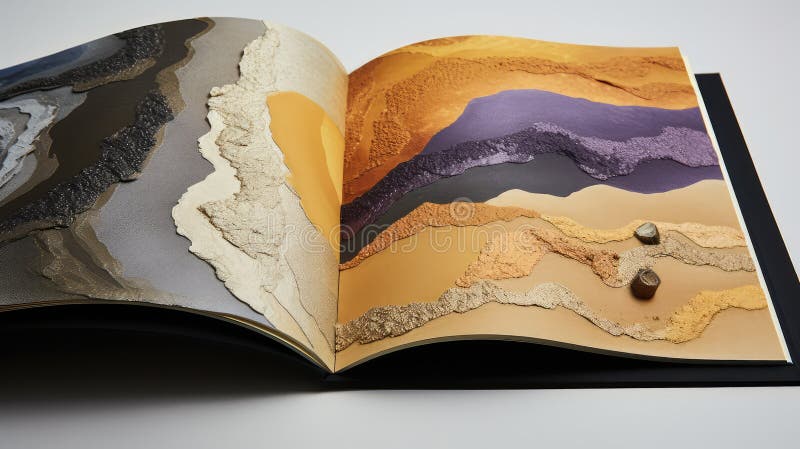 Tactile texture book stock illustration. Illustration of educational ...