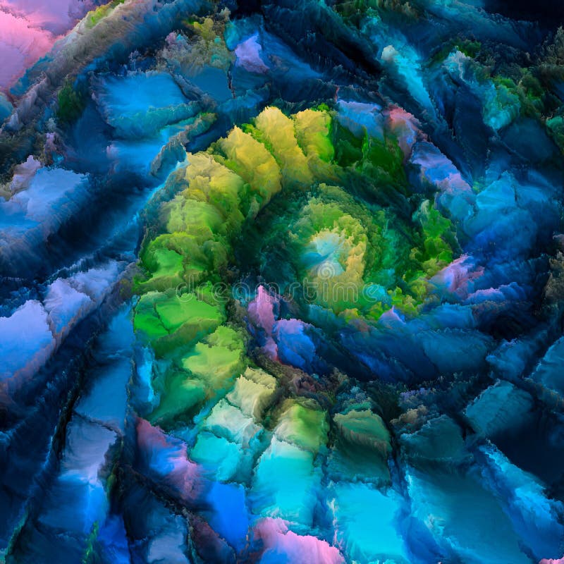 Enhancement of Active Textures Stock Photo - Image of hypnotic ...