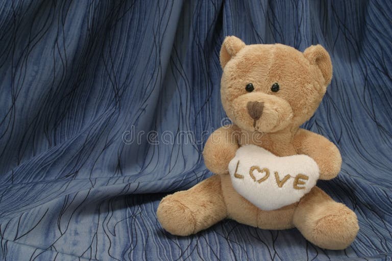 Taddy bear love stock image. Image of gift, taddy, plush - 341487