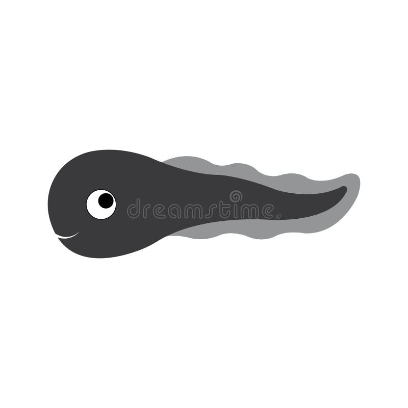 Tadpoles Icon Logo Vector Design Stock Illustration - Illustration of ...