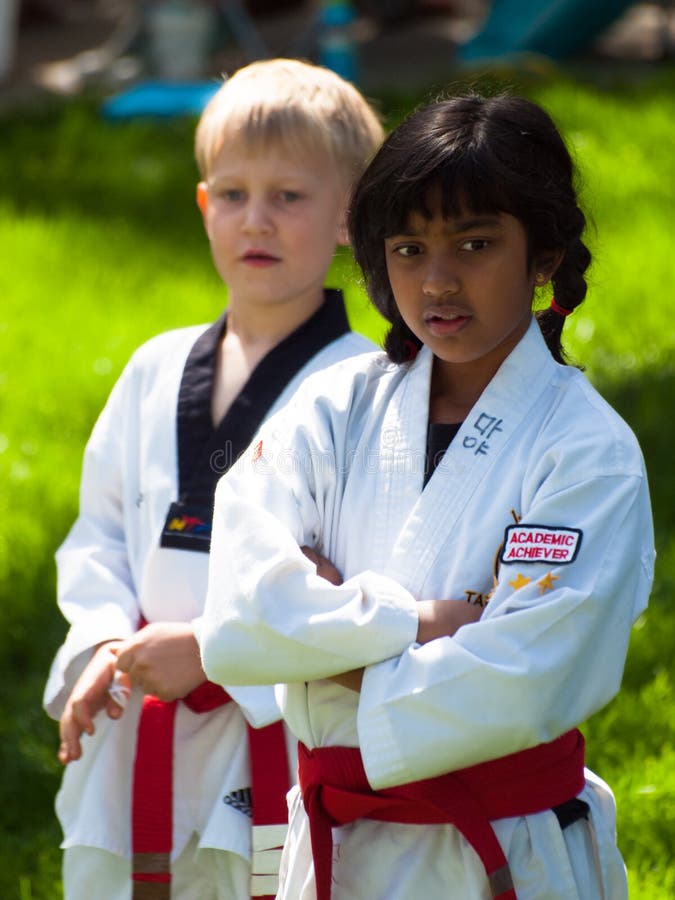 Tae Kwon Do editorial photography. Image of kids, combat - 42065087
