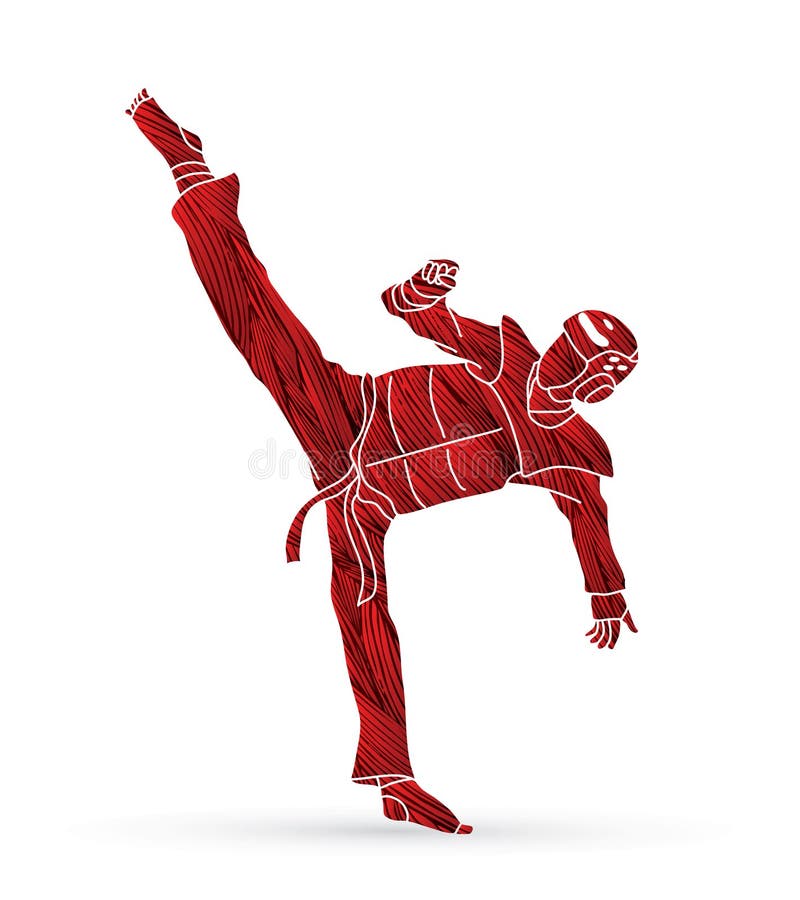 Taekwondo Stock Illustrations – 3,201 Taekwondo Stock Illustrations ...