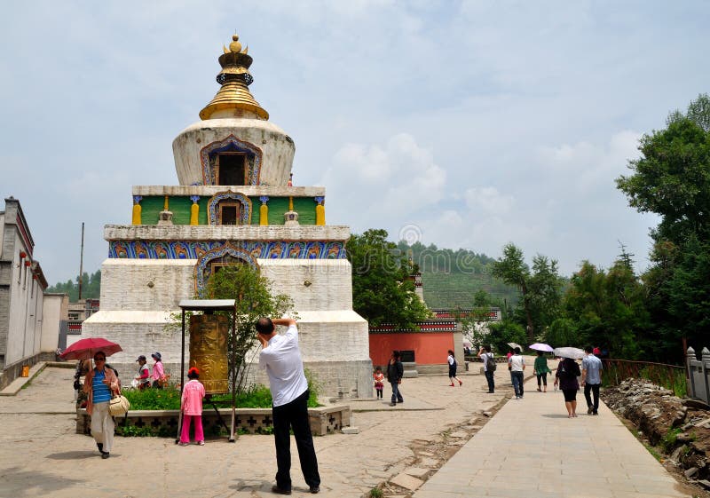 Taer Temple editorial photo. Image of temple, tibet, qinghai - 26663696
