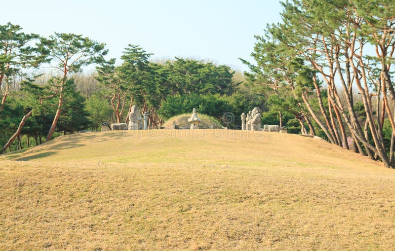 Taereung, Royal Tomb stock image. Image of heritage, historic - 93276313