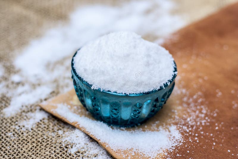 Natriumchlorid - Salz stockfoto. Bild von salz, natriumchlorid - 42230792