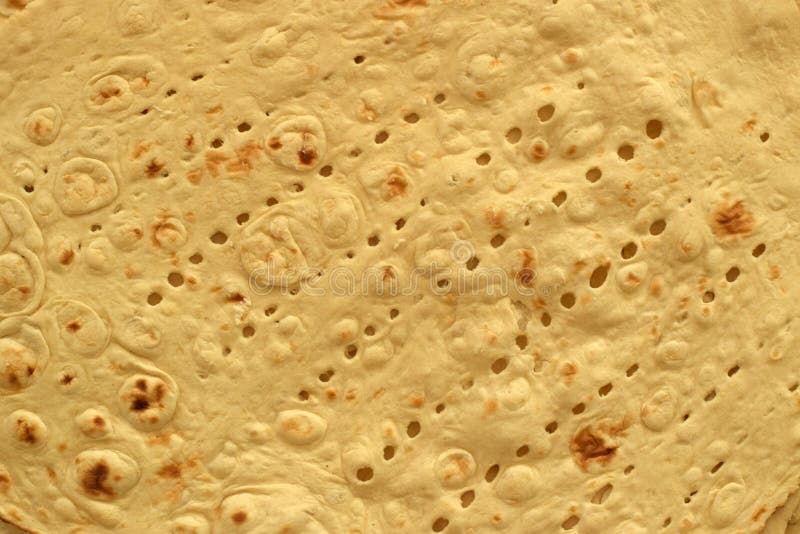 Taftan Bread, Iranian White Bread Stock Image - Image of taftan, oven ...