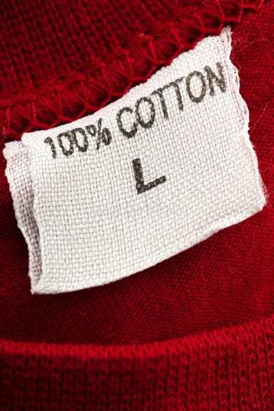 Tag stock photo. Image of closeup, sticker, shirt, mark - 3857900