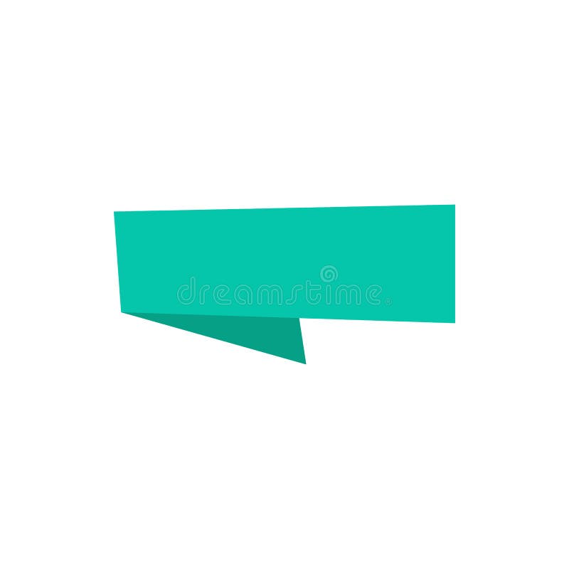 Tag, Banner, for Text, Post Color Icon Stock Illustration ...