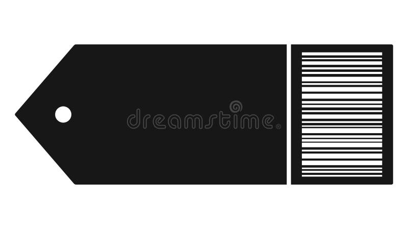 Label Price Tag Icon Pictogram. Isolated Vector Illustration Stock ...