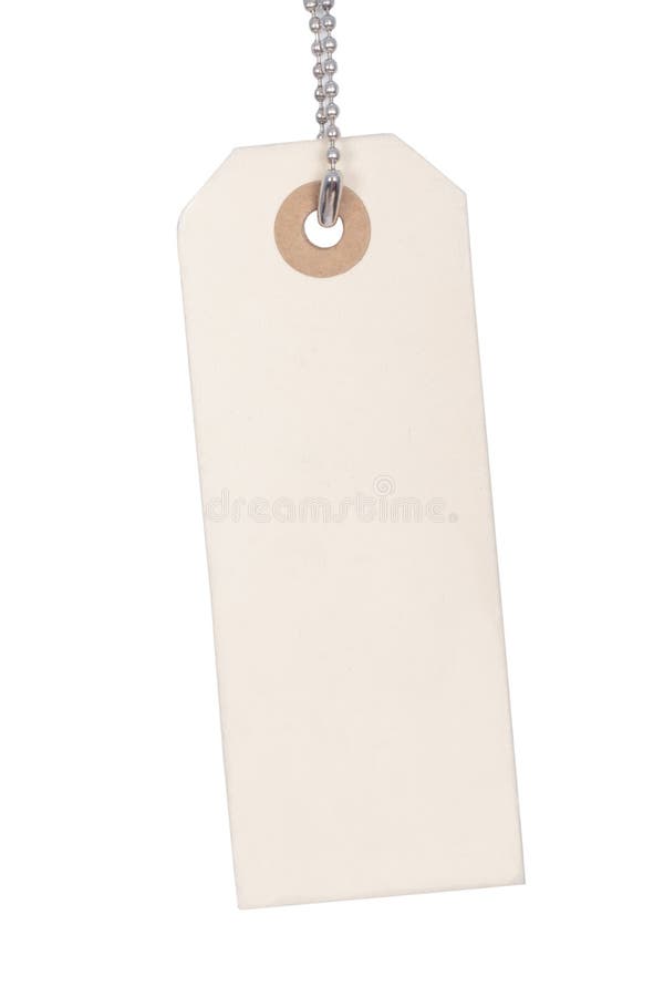 Paper gift tag stock photo. Image of empty, note, gift - 1371616