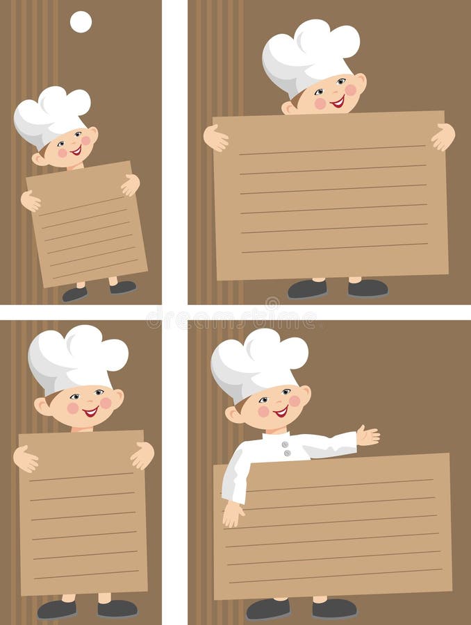 Woman Chef Silhouette Saying OK. Stock Illustration - Illustration of ...