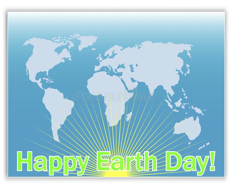 Tag der Erde-Plakat vektor abbildung. Illustration von welt - 30372866