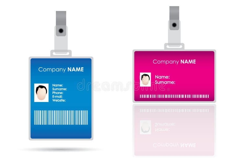 Tag, Emblemas Ou IDs Conhecidos Ilustração do Vetor - Ilustração de ...