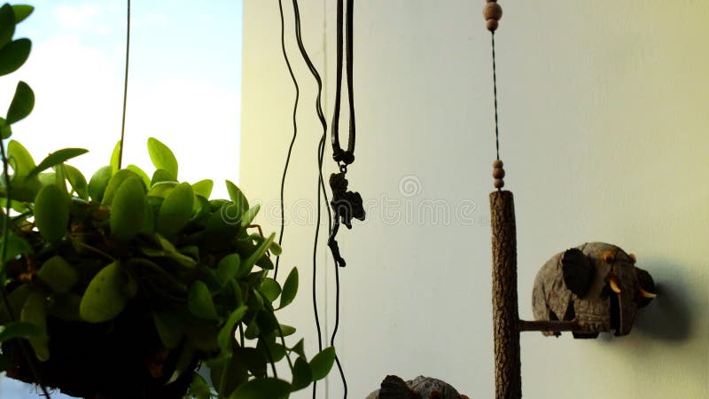 Tag Hanging of Thailand Map with Plant on Balcony. Stock Image - Image ...