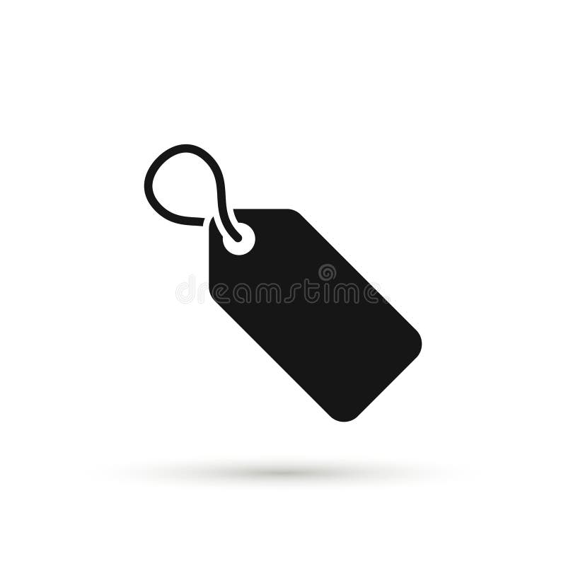 Price Tag Icon, Price Label Line Symbol, Vector Isolated Flat Outline ...