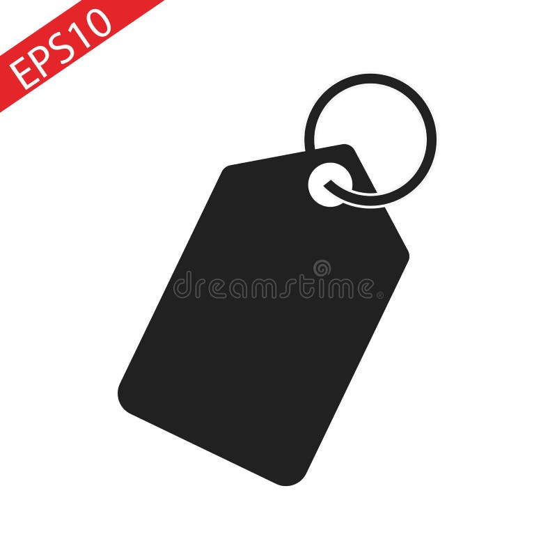 Tag Icon, Price Label Symbol, Vector Isolated Simple Illustration ...