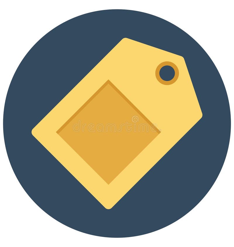 Tag, Label, Isolated Vector Icons that Can Be Easily Modified or Edit ...