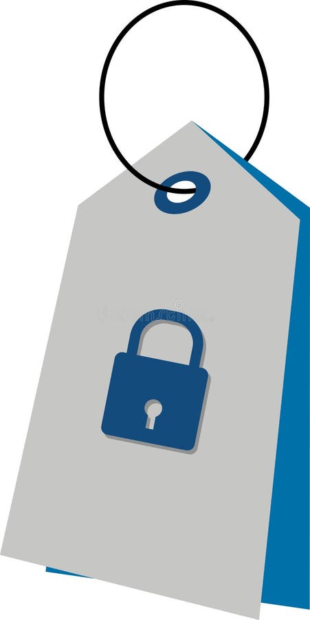 Lock and key logo stock vector. Illustration of open - 21786801