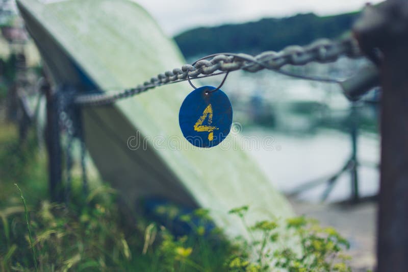 Tag with the number four stock photo. Image of number - 81081634