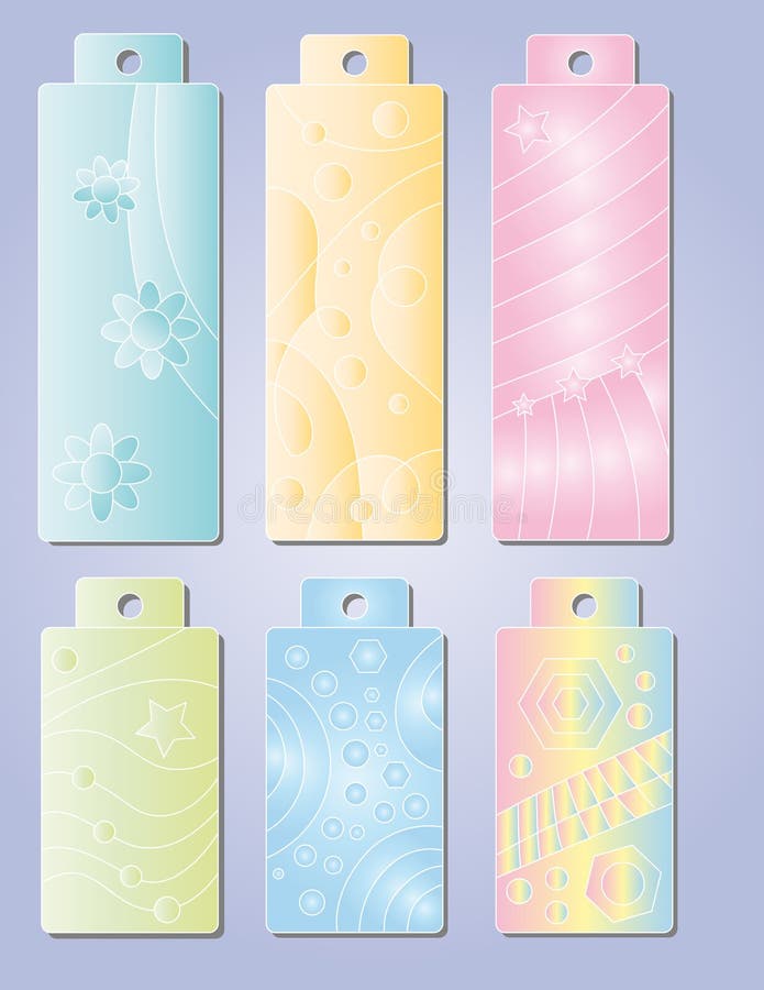 Tag pastel bonitos ilustração do vetor. Ilustração de detalhado - 11877228