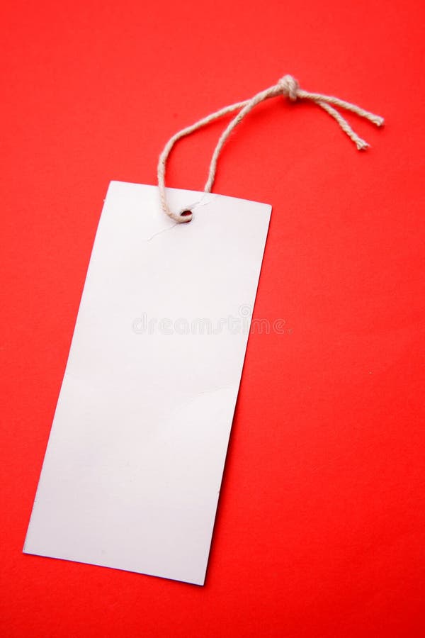 Tag and string stock image. Image of retail, white, space - 10160249