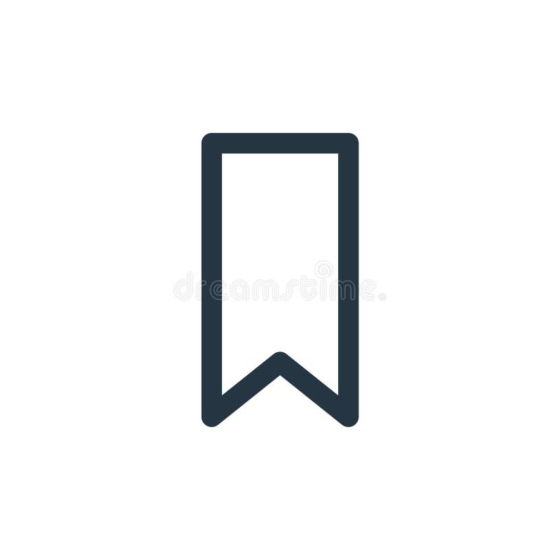 Tag Vector Icon Isolated on White Background. Outline, Thin Line Tag ...