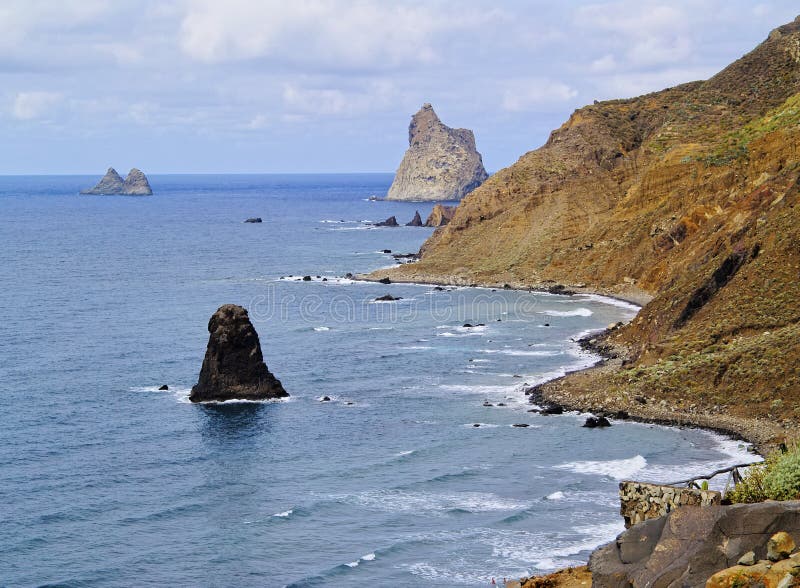 Taganana, Tenerife stock photo. Image of blue, canarias - 42225546