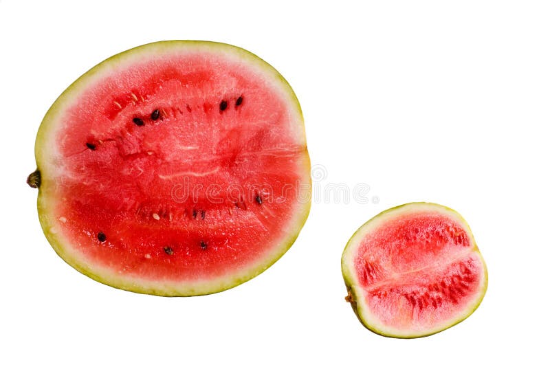 Tagli le angurie fotografia stock. Immagine di sezione - 11043482