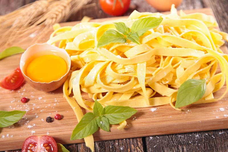 Tagliatelle stock image. Image of ingredient, pasta, tagliatelle - 54584887