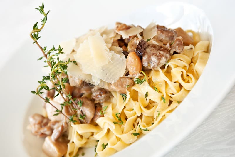 Tagliatelle stock photo. Image of cooking, delicious - 41025090